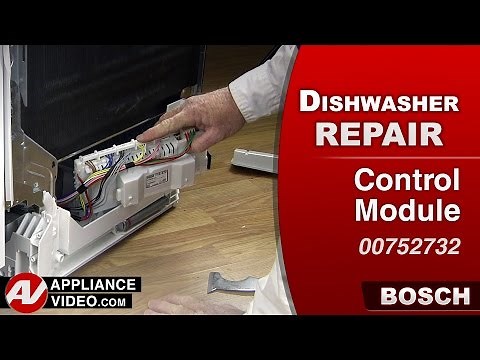 Bosch Dishwasher - Will Not Run - Control Module Repair