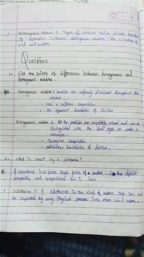 science class 9th chapter 2 Is matter around us pure notes and intext question answer
