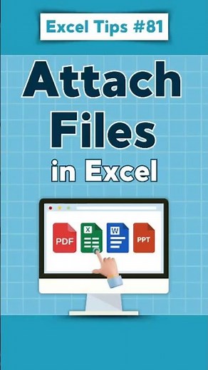 How to Attach Files in Excel 🤯😮 #excel #dataanlysis #dashboard #Attach-files