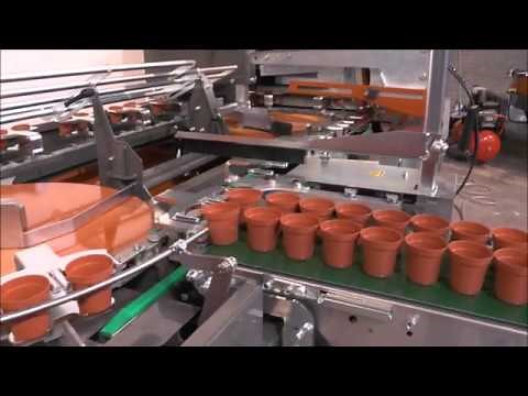 Javo Standard 2.0 potting machine, incl. PITA pot dispenser and pot take off