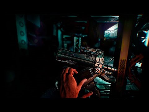 Aggressive gameplay DOOM 3 [ Realistic Ultra Graphics MOD ] - Автомат MG-88