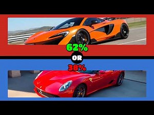 McLaren Vs. Ferrari Showdown!