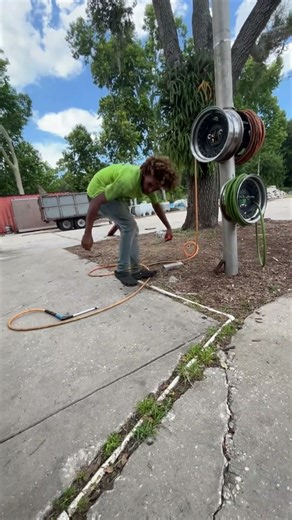 Air Compressor Bottle Launches Back at Man