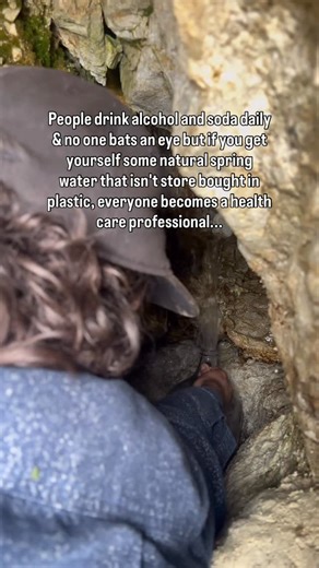 Brock Perkins🌀 on Instagram: "Natural spring water is extremely healthy and SAFE to consume, especially when compared to tap water Spring water is filtered by the ground and it rich in minerals that actually hydrate you Tap water is full of pesticides, heavy metals, birth control, fluoride and more You can easily source a local and reputable spring near you at findaspring.com to find peak hydration Follow @brockperk for more #trending #selfimprovement #reels #health"