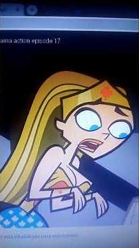 Total Drama Action || Lindsay Wonder Woman's scenes (Episode 17)