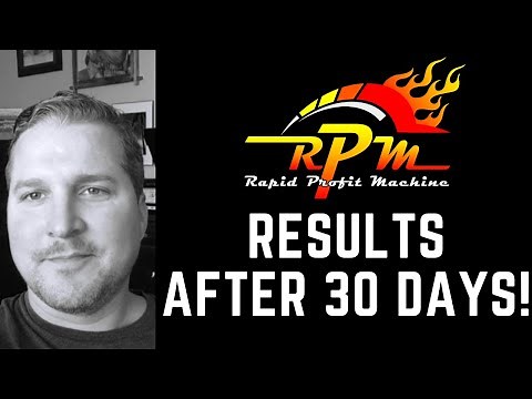 Rapid Profit Machine - My Results After 30 Days