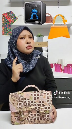 Creating a Stylish 3D Printed Batik Bag from Scratch