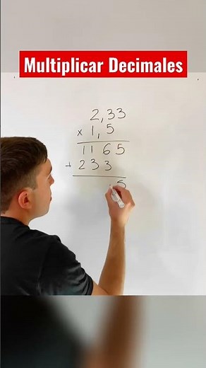 🚀How to Multiply Decimal Numbers ✅ #math #math #students #high school #decimals