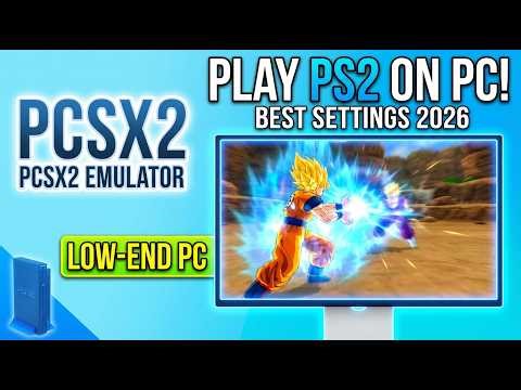 Play PS2 Games on 4GB RAM PC PCSX2 Best Settings (2026)