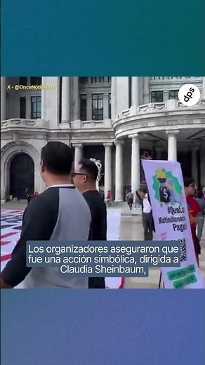 Ricardo Salinas Pliego's Piñata Explodes at Bellas Artes! 💸 Viral Tax Protest