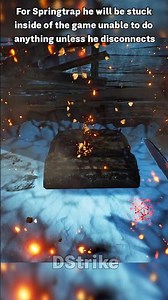 Escaping Through Hatch Against Springtrap Will Black Screen You!