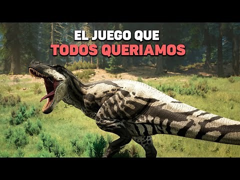 ¿Es este el nuevo juego mundo abierto de DINOSAURIOS que TODOS PEDIAMOS?