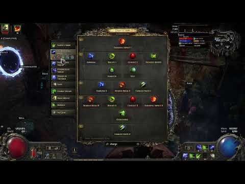 Grinding maps Mounted Deadeye Stormcaller build