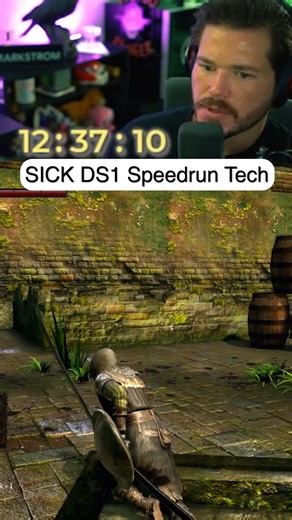SICK DS1 Speedrun TECH #soulslike #darksouls #eldenring #darksouls2 #darksouls3 | MarkstromTV