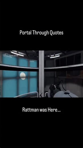 Greg The Assistant on Instagram: "As Chell gets closer and closer to GLaDOS’ surprise, she continues to complete test after test. In one of the tests, Chell finds some of Doug Rattman’s paintings of her. These were painted before he went into his Extended Relaxation Pod. #portal2 #cavejohnson #gaming #memes #fypシ"