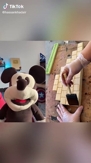 Satisfying Mickey Mouse Painting Process