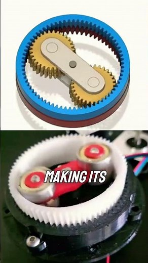 Harmonic Drive Gearbox #gear #useful #mechanical