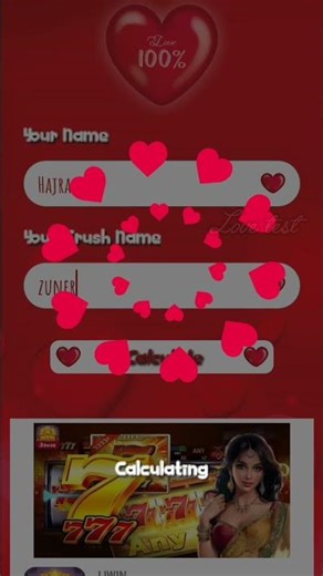 love test #lovegame #lovetester #lovetestquiz #lovetestquiz #lovetoday