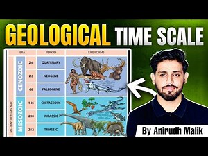 Geological Time Scale Explained by Anirudh Malik | Physical Geography | UPSC Prelims 2025