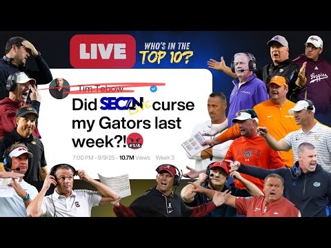 1. “SECZN LIVE: Week 3 Rankings🔥 – Who's in Trouble?!”