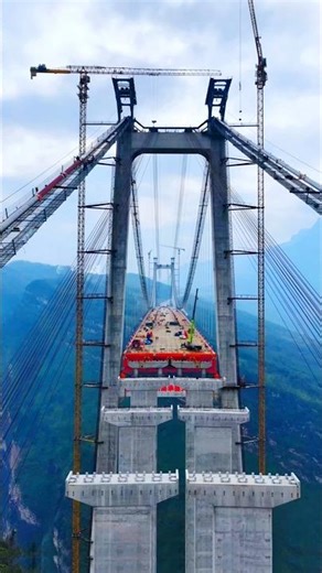 WORLD’S 3RD Highest Bridge | Tianmen Grand Bridge Mega Engineering #bridge