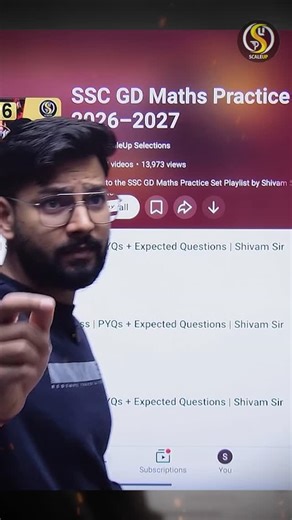 ScaleUp App on Instagram: "Practice Set 8 Delay | SSC GD Aspirants Ke Liye Important Update | SSC GD Last Days Strategy . . . Aaj Practice Set 8 ki class nahi hogi kyunki sir ka gala kharab hai 🤒 Lekin iska matlab yeh bilkul bhi nahi hai ki aap apni padhai slow kar do! Abhi aakhri time chal raha hai, yahin se selection ya rejection decide hota hai 💯 Telegram par ScaleUp Selections channel par ✔️ 7 Practice Set ✔️ Mensuration One-Shot PDF ✔️ Type-wise Questions + Answers sab available hain. Aaj