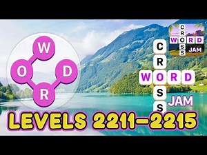 Crossword Jam Levels 2211 - 2215 Answers