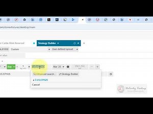 How to build and execute commodity option spreads and strategies in a futures and options platform
