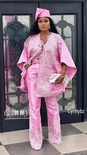 CYNNYBZ on Instagram: "Heyyyy mama(s) MARVEL SET is here again This amazing masterpiece has been one of the most requested piece after the last one got sold out. Here we have her again, in a lush, feminine vibration to suit you, the headpiece isn’t left out, we made sure we gave you options… knowing how much you love her 💗 Available on all sizes and measurements Price : 130,000 Fabric: Color: pink Model size : UK 12 Pant length:47 Kimono: 1 fit all Height: 5ft7 plus HOW TO ORDER: Please 