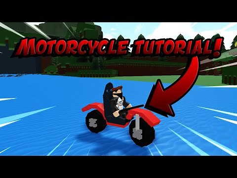 Micro-Block Motorcycle Tutorial in Build a Boat for Treasure!
