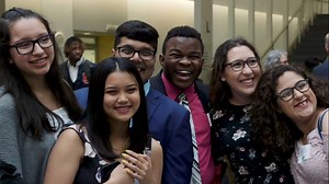 Now known as the TDF Wendy Wasserstein Project, Open Doors is the theatre arts mentoring program that TDF and Ms. Wasserstein founded 20 years ago. Earlier this month mentors, teachers and students gathered to celebrate a year of theatregoing followed by engaging discussion. | TDF