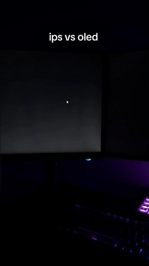 IPS vs OLED #gaming #pcsettings #display #monitor #oled #ips #pc #pcbuild #like