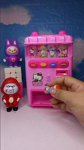 satisfying & unboxing review hello kitty mini vending machine