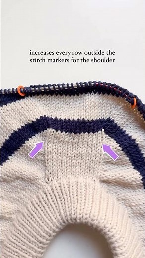 How I’m knitting a contiguous sweater 🧶❤️