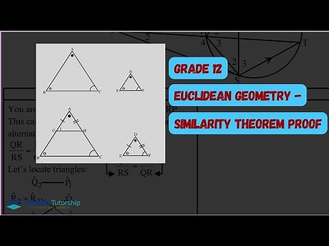 Theorem 3 (Similarity) Proof with Example (Grade 12)
