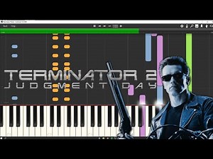 Terminator Main Theme | Piano Tutorial - Synthesia