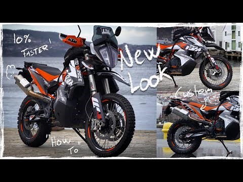 KTM 790 Adventure R New Look 2021 - MotoProWorks Graphics Install