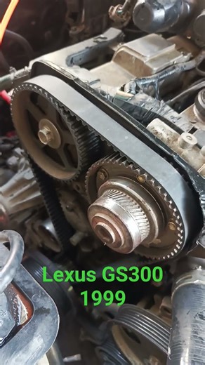 How to replace a timing belt in Your Car-Lexus GS300 1999