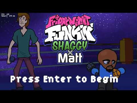SHAGGY AND MATT PERFORM A SAD SONG █ Game "FNF' Shaggy x Matt Sad Version" █