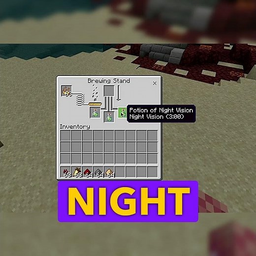 Easiest And Simple Formula For Brewing Potion In Minecraft Bedrock 1.21