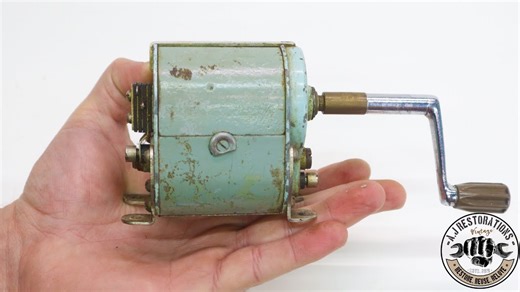 Vintage Telephone Magneto Restoration Project
