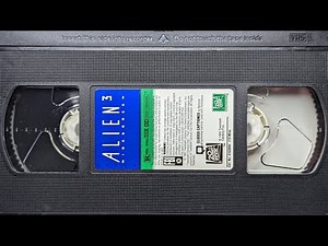Alien 3 (Widescreen Edition) VHS Pre-Show