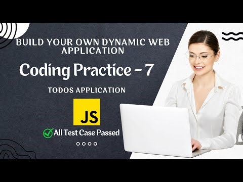 Todos Application | Coding Practice 7 | JavaScript | NxtWave | CCBP