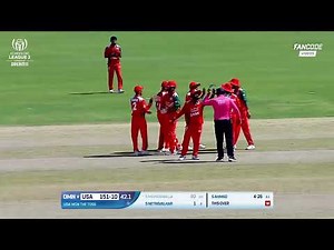 CWC League 2 - Oman vs USA - Extended Match Highlight