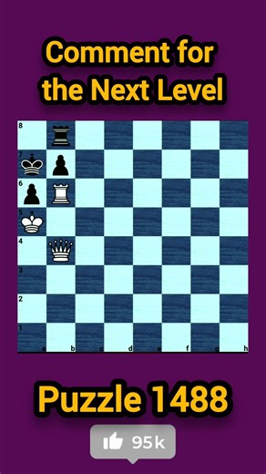 Only 1% Solve This Mate in 2 for White #chess #shorts