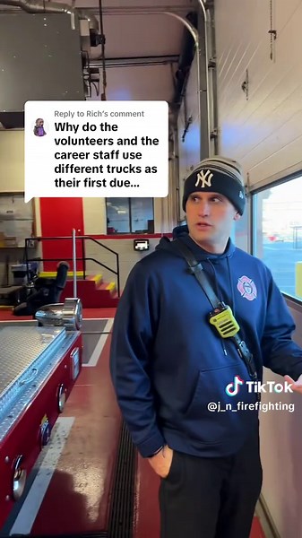 Firefighters Responding: Volunteer Fire Truck Action