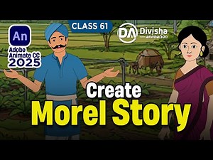 Adobe Animate CC Full Course | Create 2D Moral Story Animation Step by Step