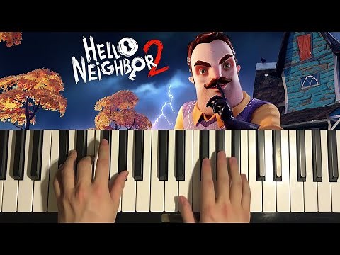 Hello Neighbor 2 Theme (Piano Tutorial Lesson)