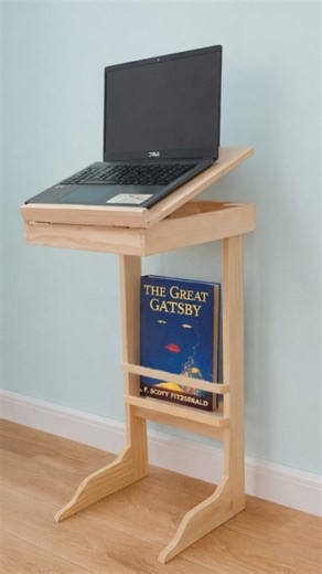 Creating Wooden Works on Instagram: "This multi-functional table is a must-have for every home. It can be used as a bedside table, sofa table, laptop table, or desk. To watch the tutorial video, you can subscribe to our YouTube channel. The link to this video is in the highlights of this page. #woodworking #table"