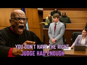 Judge WARNS Teen Facing Life — “You Don’t Have The Right To Break Her Heart